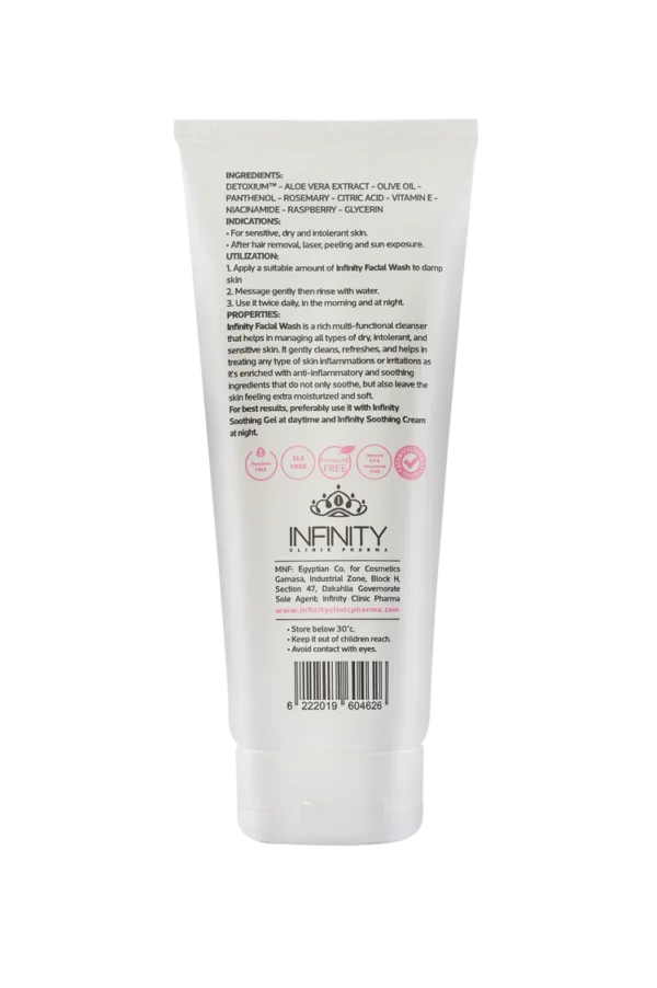 Infinity Facial Wash for Sensitive Skin | Zohra Shop